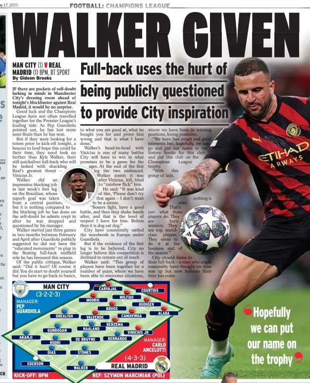 WALKER GIVEN BENEFIT OF DOUBT - PressReader