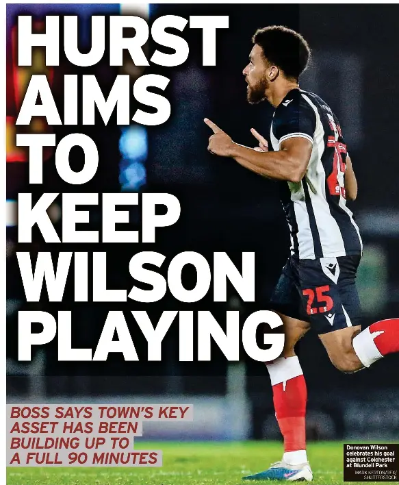 HURST AIMS TO KEEP WILSON PLAYING - PressReader