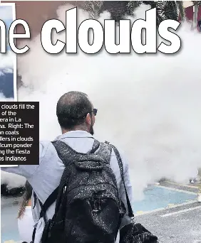 JULIAN WELLEN heads up a volcano, gets tipped in bananas and coated in ...