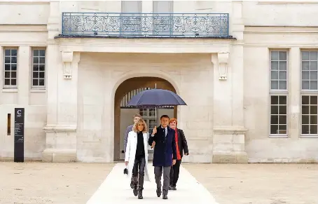 Macron makes legacy bid with French language museum - PressReader