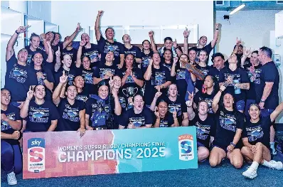 Blues crowed Super Rugby Women champs - PressReader