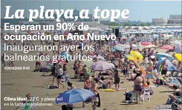 La playa,a tope - PressReader