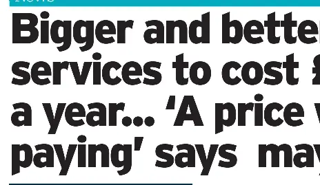 Bigger and better bus services to cost £24 a year... ‘A price worth paying’ says mayor - PressReader