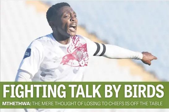 FIGHTING TALK BY BIRDS - PressReader