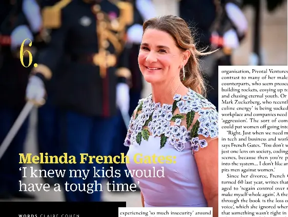 Melinda French Gates: ‘I knew my kids would have a tough time ...