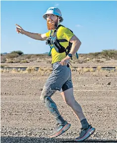 Briton running length of Africa robbed at gunpoint - PressReader