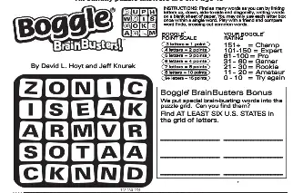 BOGGLE BRAINBUSTERS! - New York Post (2023-12-24)