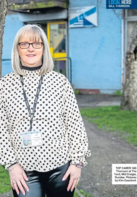 Mum of two goes the extra Yard for children’s service - PressReader