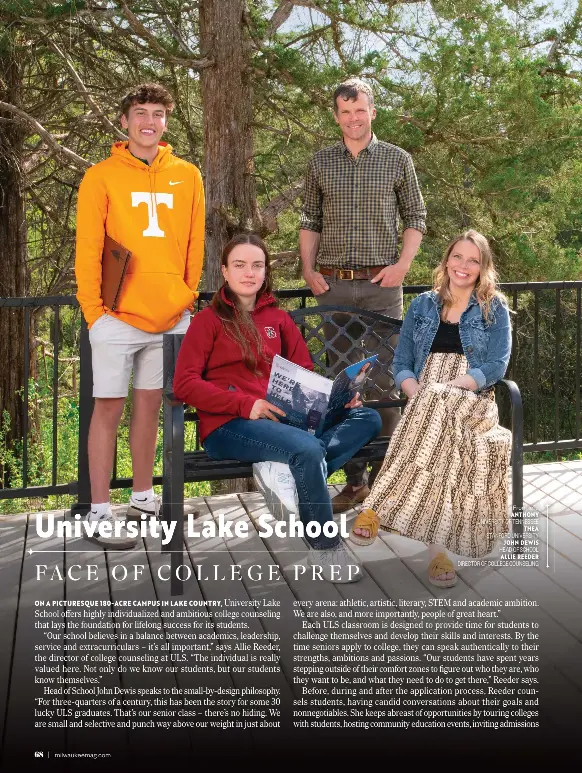 University Lake School - PressReader