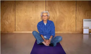 Never too old for yoga, says Maureen - PressReader