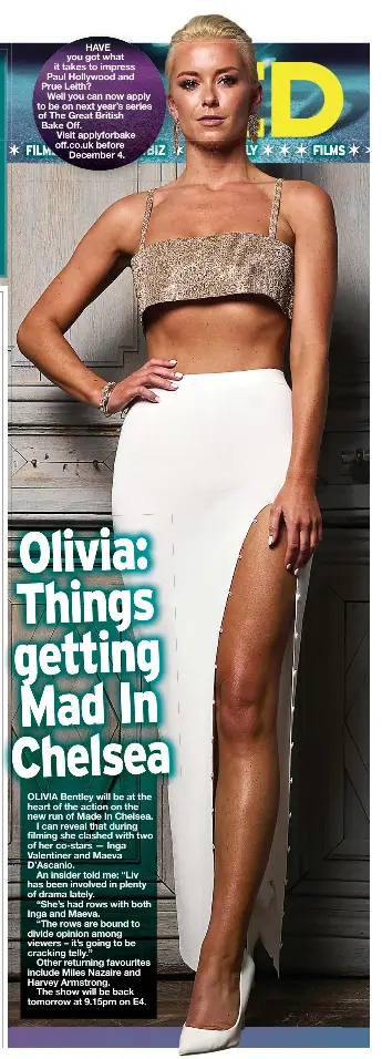 Olivia: Things getting Mad In Chelsea - PressReader