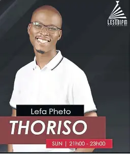 Lesedi FM sacks its gospel show presenter - PressReader