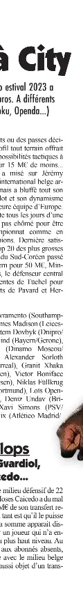 Doku donne du Pep à City - PressReader