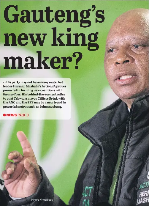Gauteng’s new king maker? - PressReader