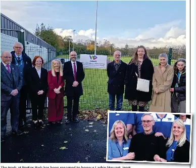 Running track renamed after gold medallist - PressReader