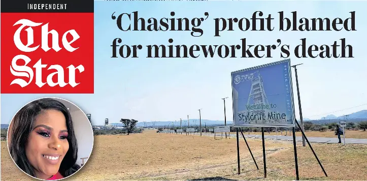 ‘Chasing’ profit blamed for mineworker’s death - PressReader