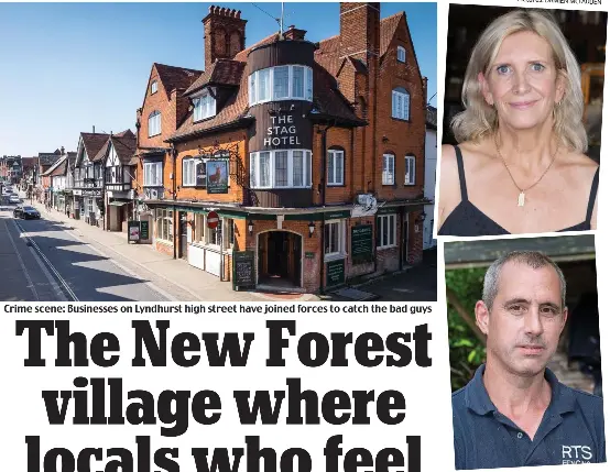 The New Forest village where locals who feel abandoned by police are turning vigilante to take ...