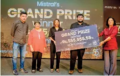 Mistral’s 55th Anniversar­y Celebratio­n held in Grand Style with Abans ...