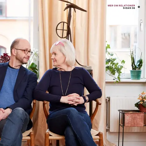 Sissela Kyle och Per Naroskin är lyckliga särbor. - PressReader