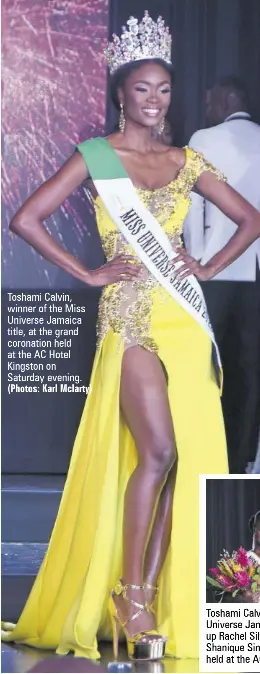 Toshami is Miss Universe Jamaica - PressReader
