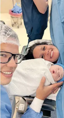 Parents welcome their bundle of joy - PressReader