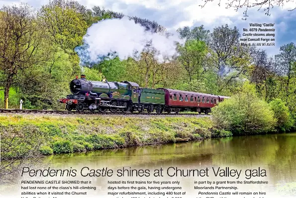 Pendennis Castle shines at Churnet Valley gala - PressReader