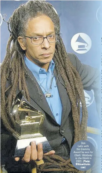 Don Letts, Rebel Dread - PressReader