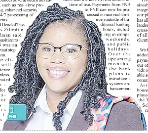 Up to E25k cross-border payments for FNB clients - PressReader