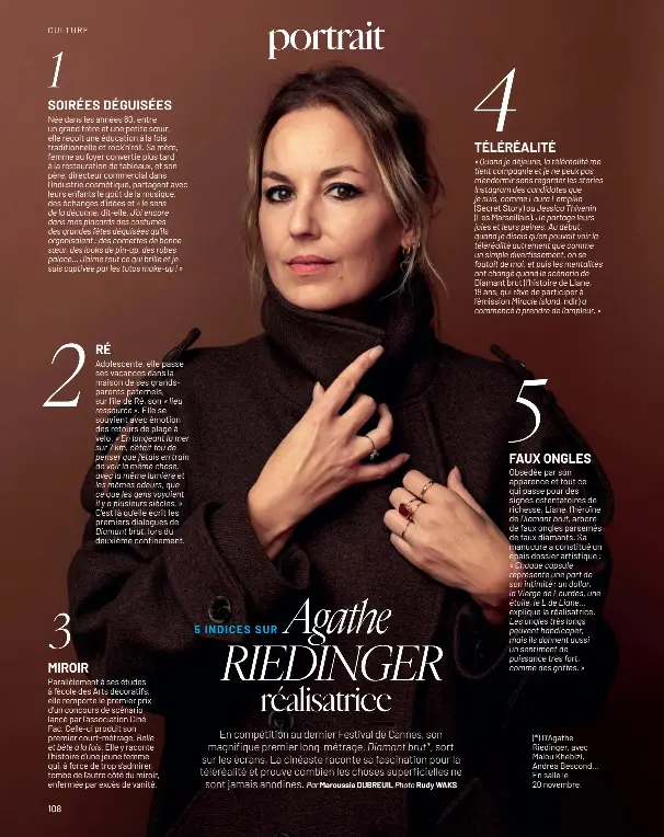 Agathe RIEDINGER réalisatri­ce - PressReader