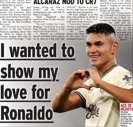 I wanted to show my love for Ronaldo - PressReader