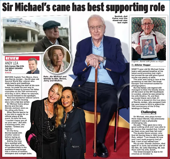 Sir Michael’s cane has best supporting role - PressReader
