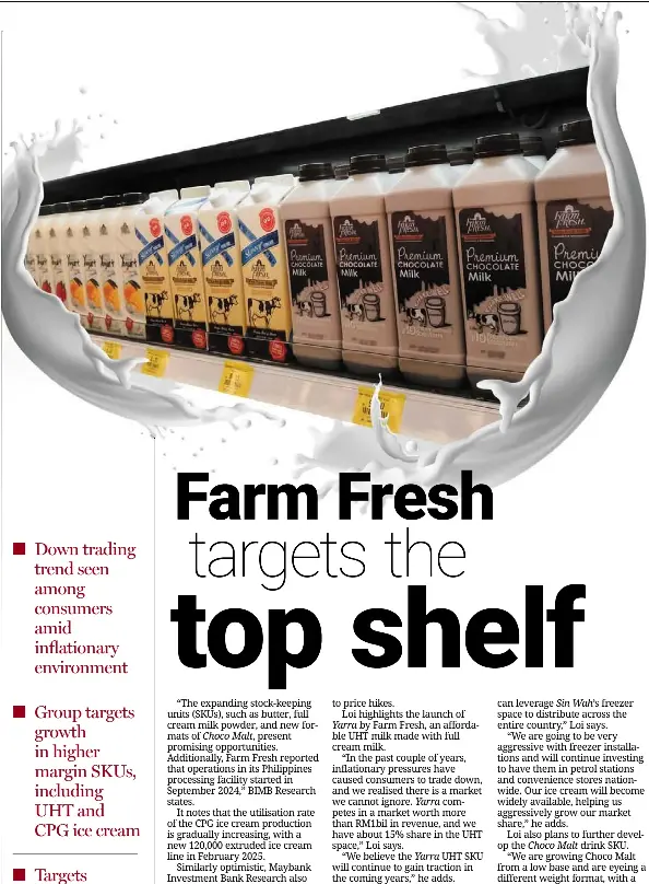 Farm Fresh targets the top shelf - PressReader