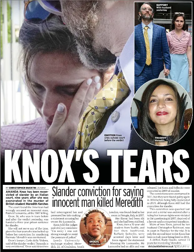 KNOX’S TEARS - PressReader