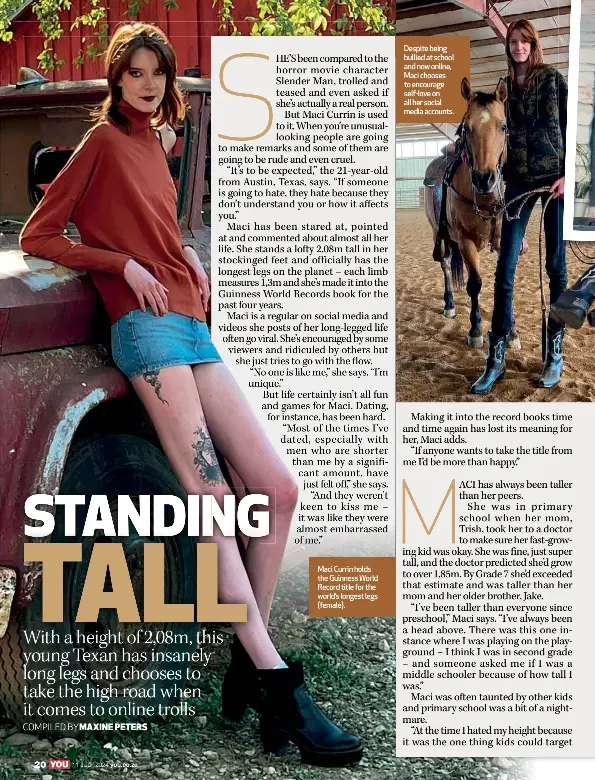 STANDING TALL - PressReader