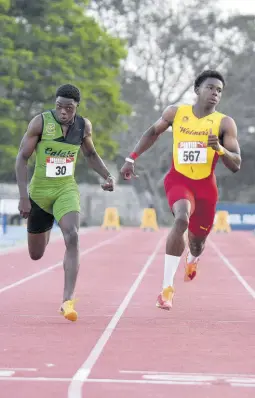 Carifta Trials: Dockery, Card rule in U20 100m - PressReader
