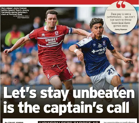 Let’s stay unbeaten is the captain’s call - PressReader