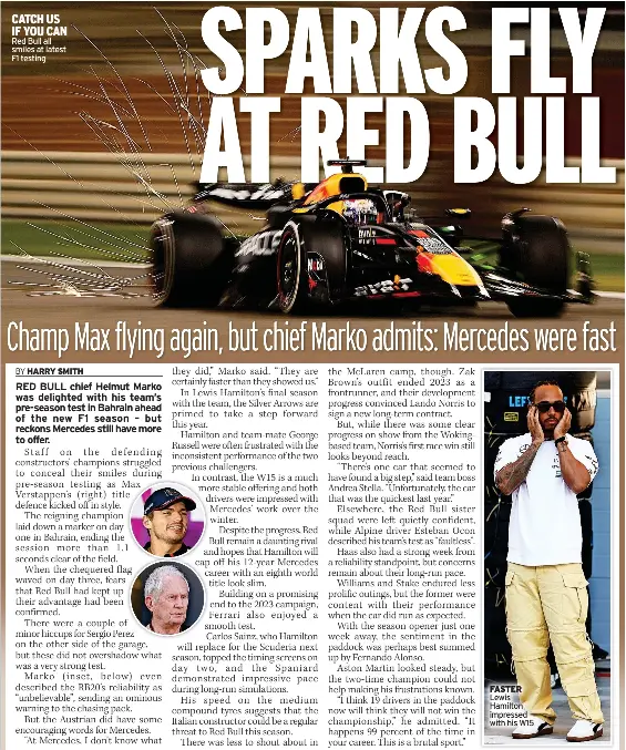 SPARKS FLY AT RED BULL - PressReader