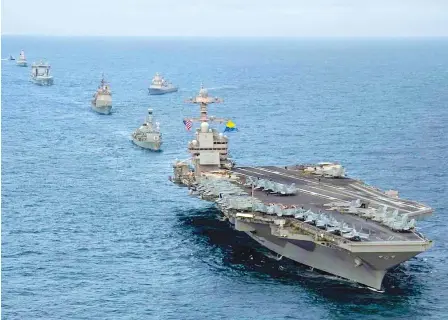 Navio de guerra dos EUA estaciona em frente à Venezuela - PressReader