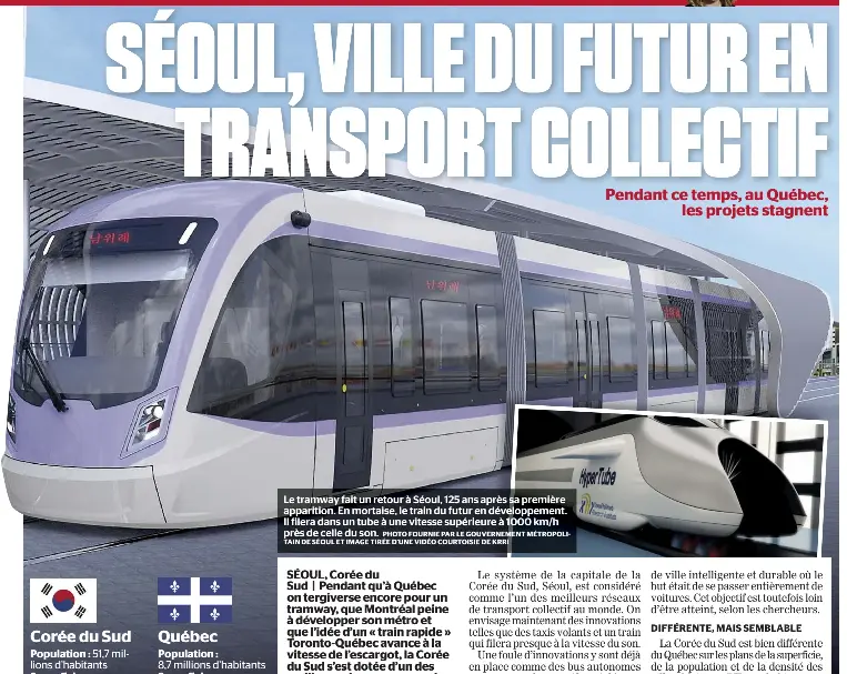 SÉOUL, VILLE DU FUTUR EN TRANSPORT COLLECTIF - PressReader