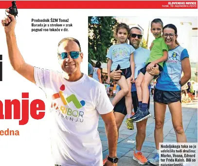 Gibanje so spremenili v praznovanj­e - PressReader