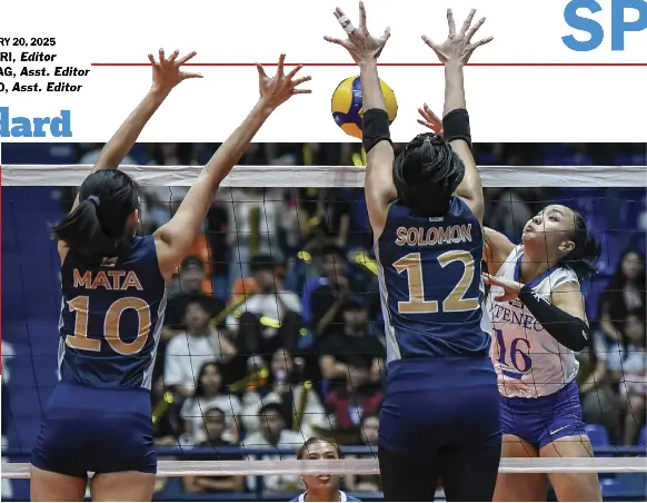 Lady Bulldogs stay unbeaten in women’s UAAP volley - PressReader
