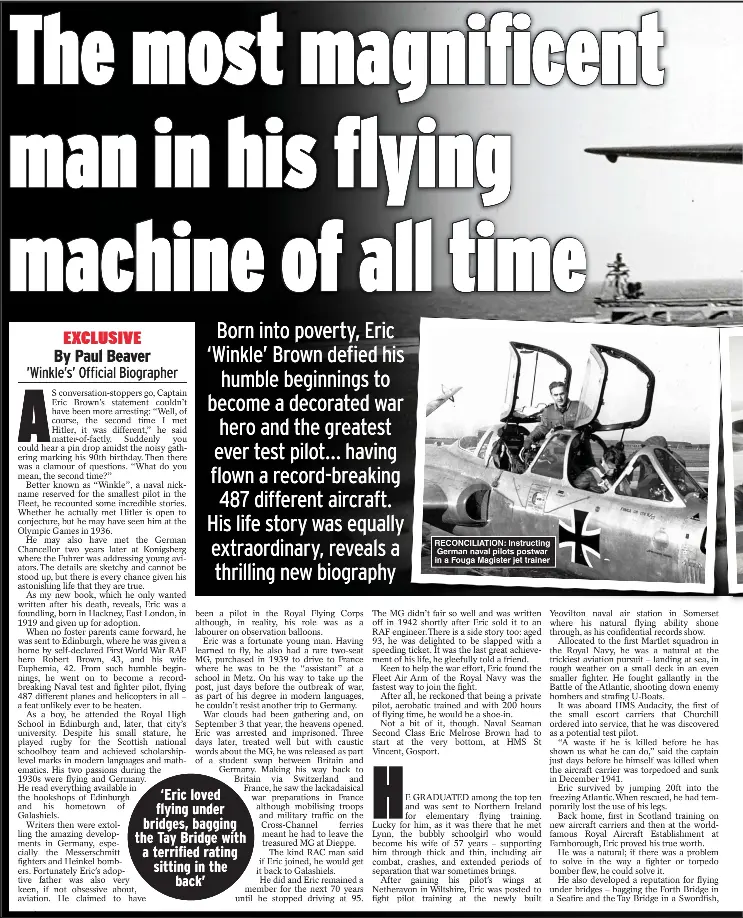 The most magnificen­t man in his flying machine of all time - PressReader