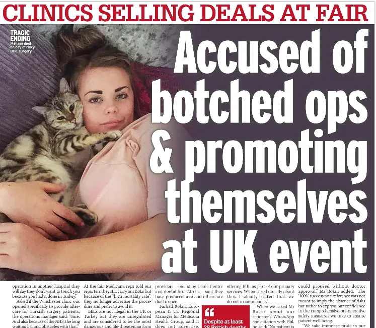 Accused of botched ops & promoting themselves at UK event - PressReader