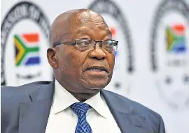 ZUMA’S HEALTH SCARE Possible memory loss - PressReader