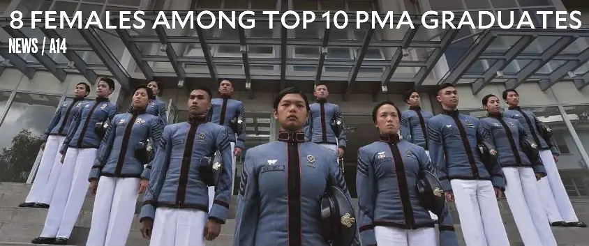 8 FEMALES AMONG TOP 10 PMA GRADUATES - PressReader