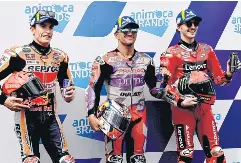 Martin sets lap record, takes Australian MotoGP pole - PressReader