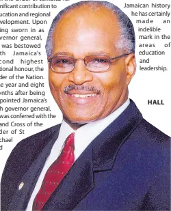 Sir Kenneth Hall – From the depth of academia to the pinnacle of ...