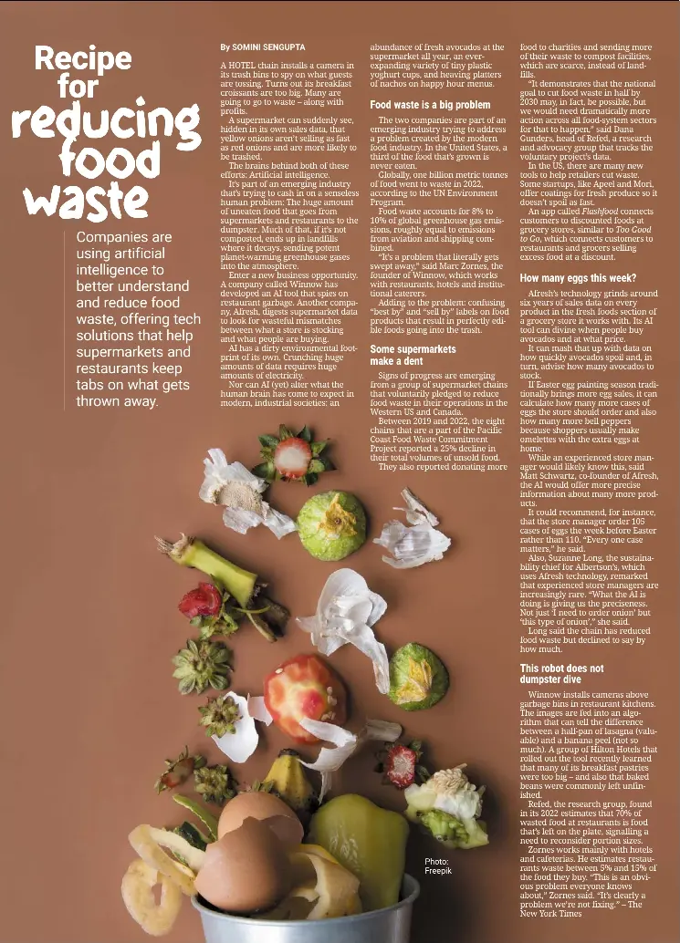 Recipe for reducing food waste - PressReader