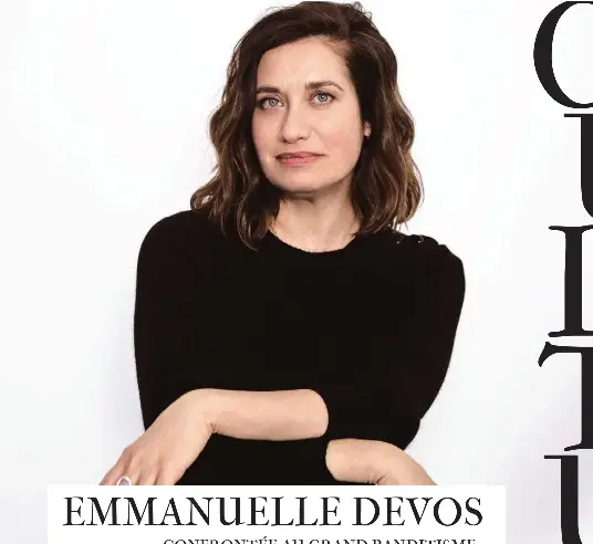 Emmanuelle Devos, le jeu sacré. - PressReader