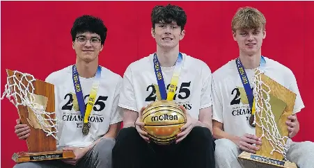 Spectrum Thunder win provincial boys basketball championsh­ip - PressReader